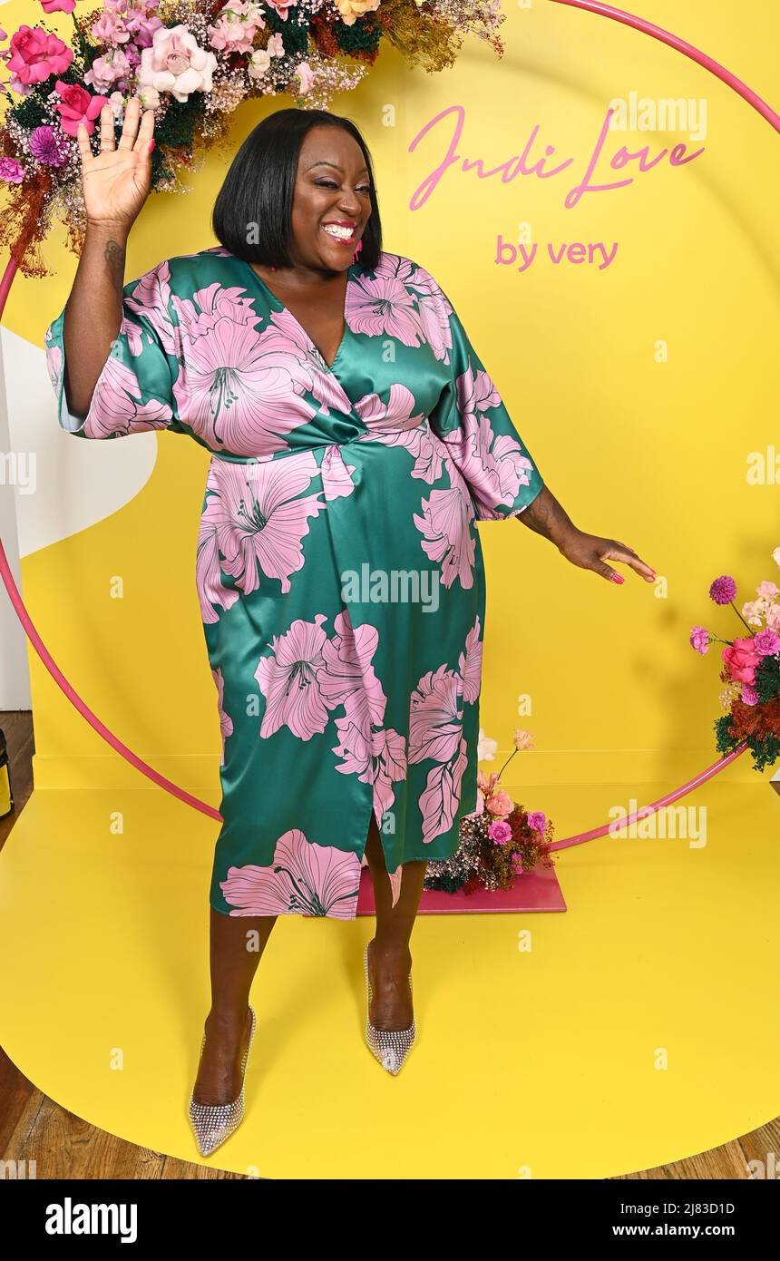EDITORIAL USE ONLY Judi Love attends the launch of her debut collection ...
