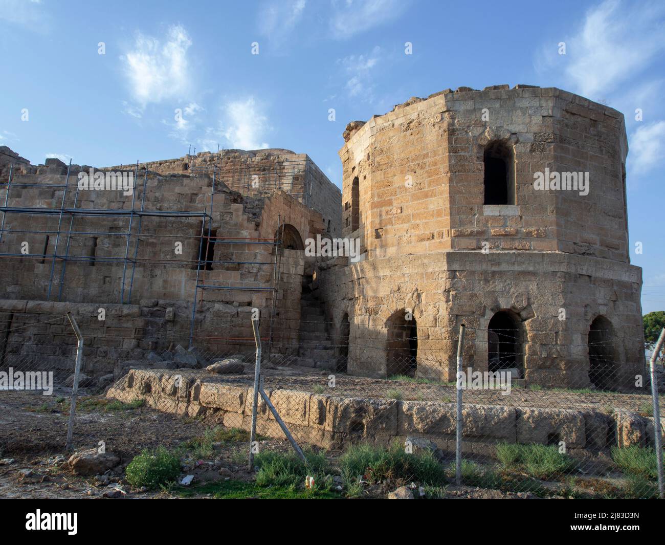 Castle of Harran,. Citadel, located in the southeastern part of the ...