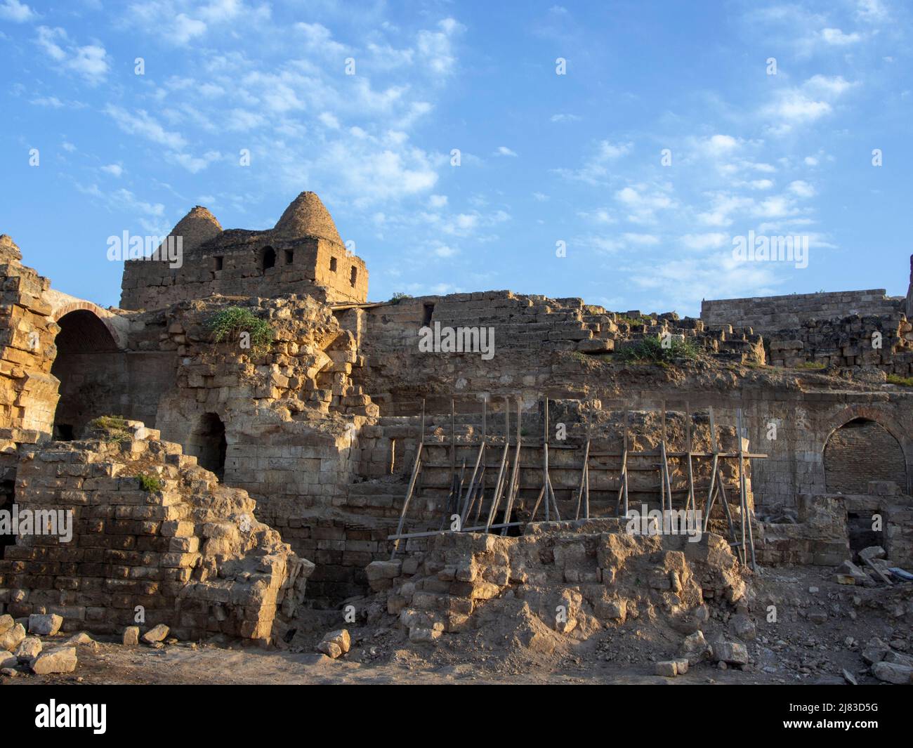 Castle of Harran,. Citadel, located in the southeastern part of the ...