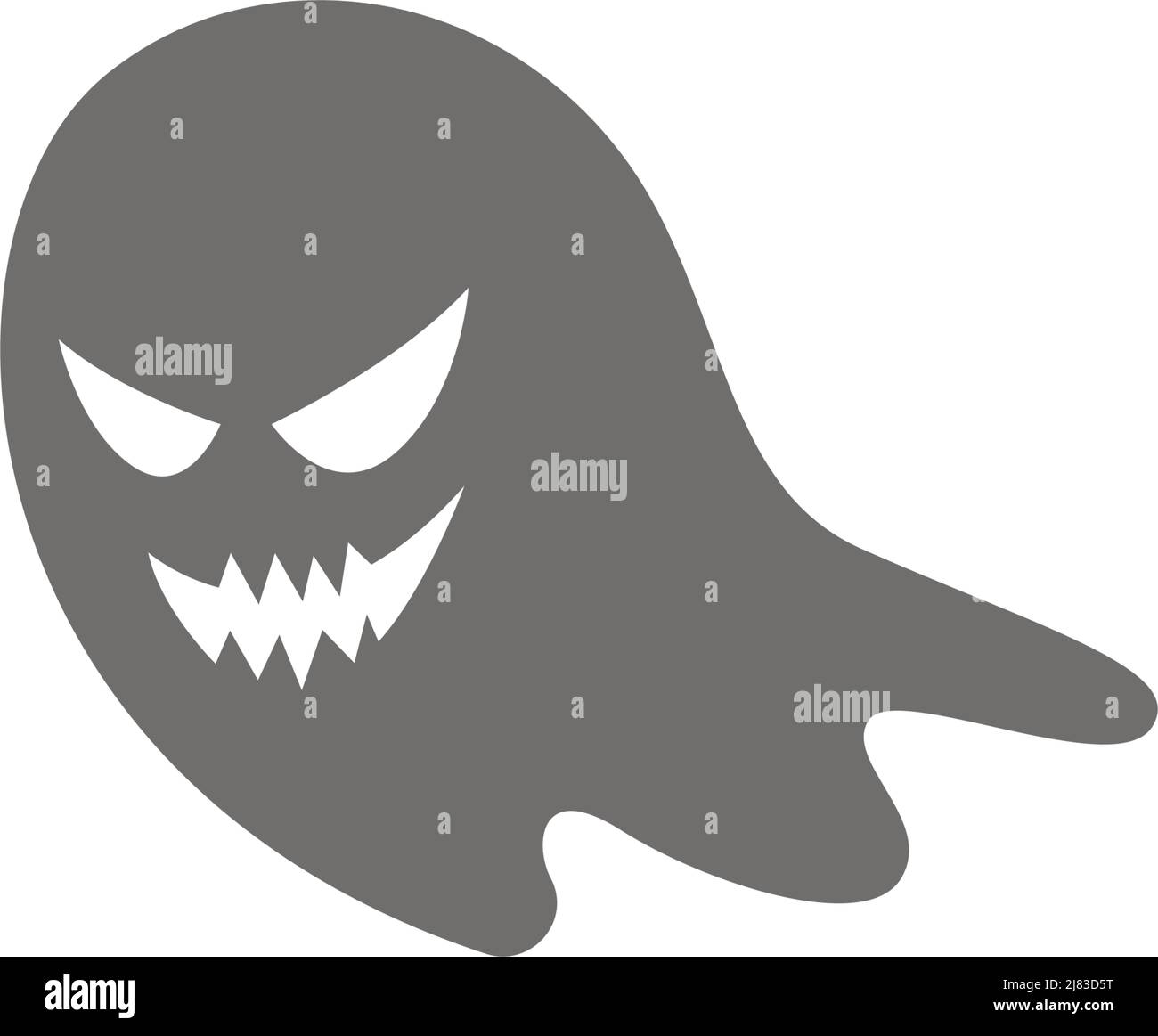 Ghost logo icon design illustration template vector Stock Vector Image ...