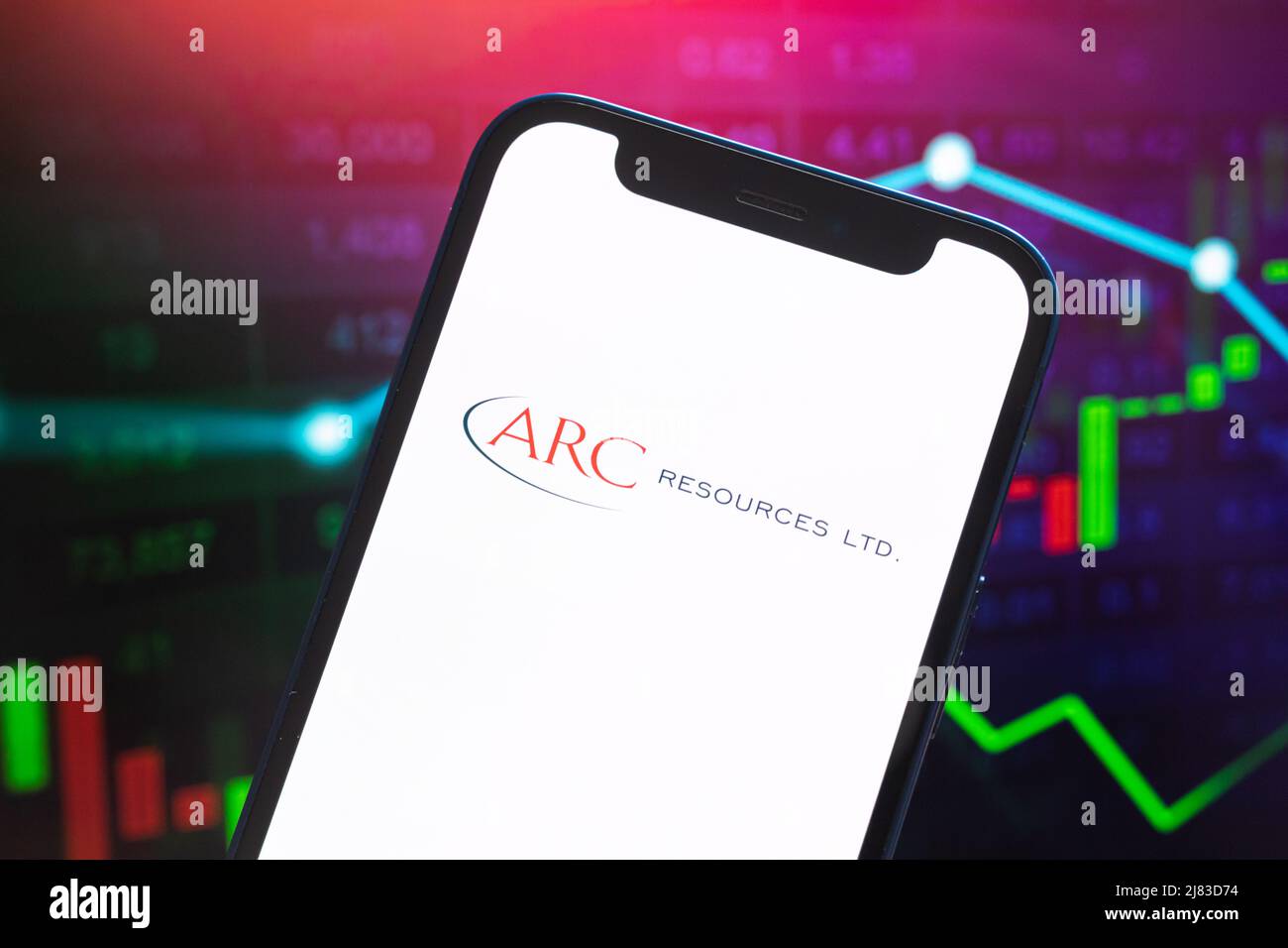 ARC Resources logo company, gas and oil prices, energy industry ...