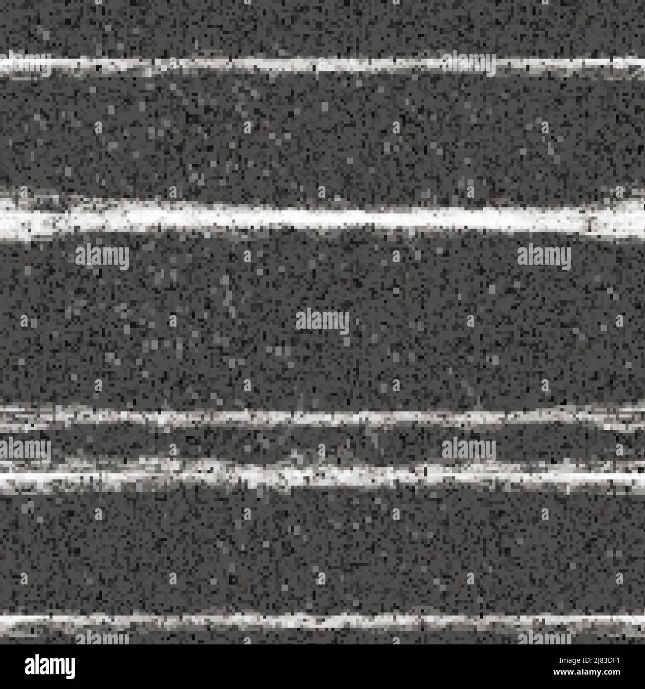 Retro VHS noise background, gray vintage glitch effect, seamless ...