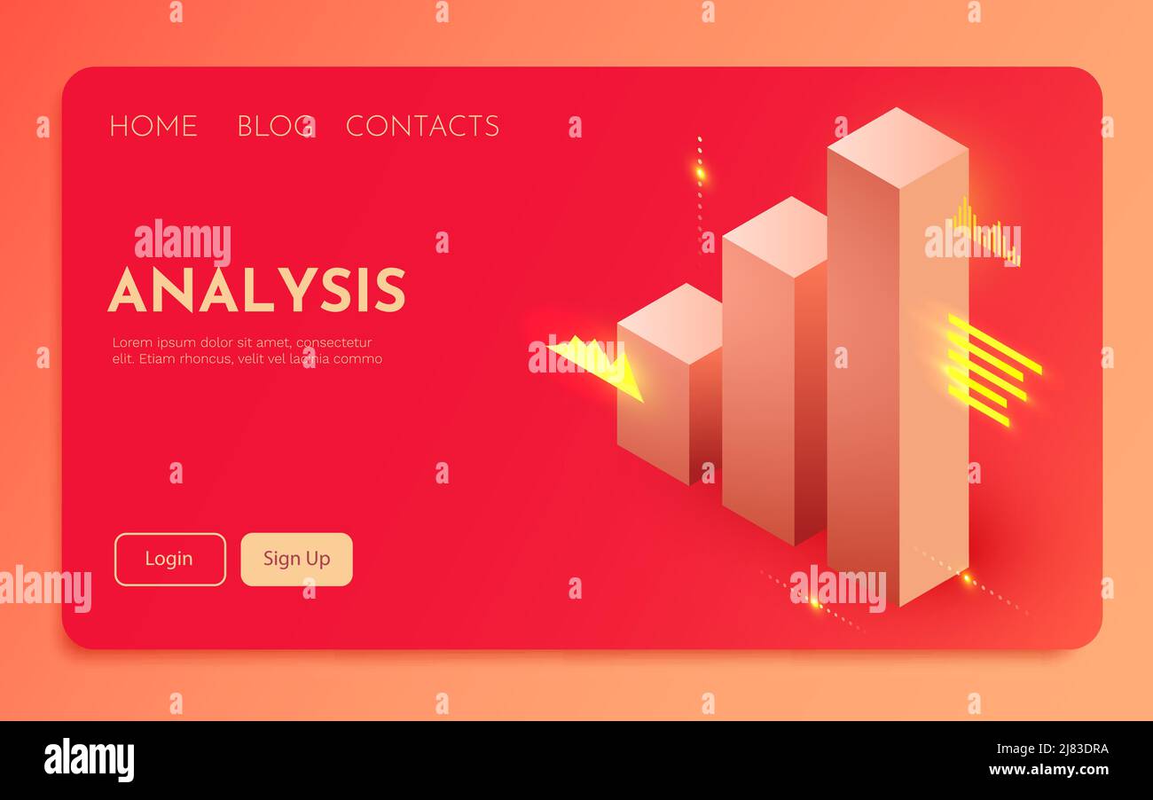 Financial analytics concept. Candlestick chart trading. Business ...