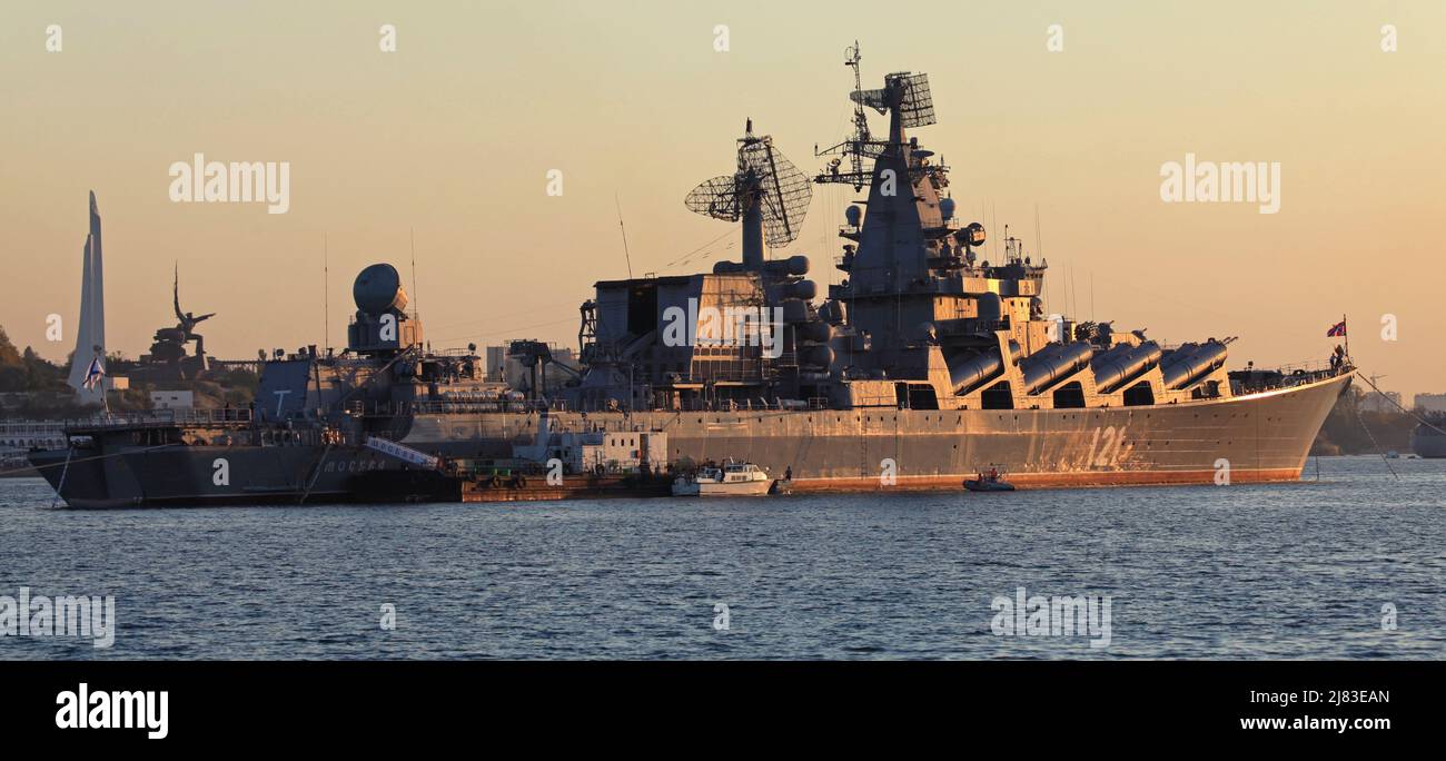 Russian battleship slava hi-res stock photography and images - Alamy