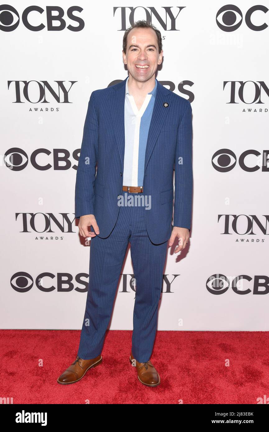 New York, USA. 12th May, 2022. Actor Rob McClure of “Mrs. Doubtfire ...