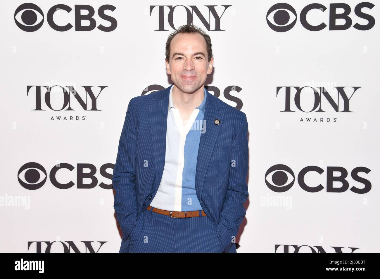 New York, USA. 12th May, 2022. Actor Rob McClure of “Mrs. Doubtfire ...