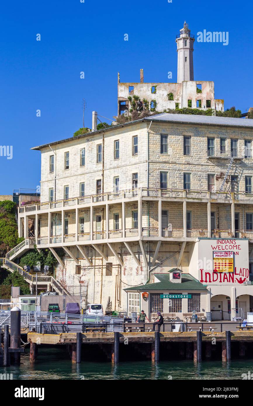 Guard tower alcatraz island hi-res stock photography and images - Alamy