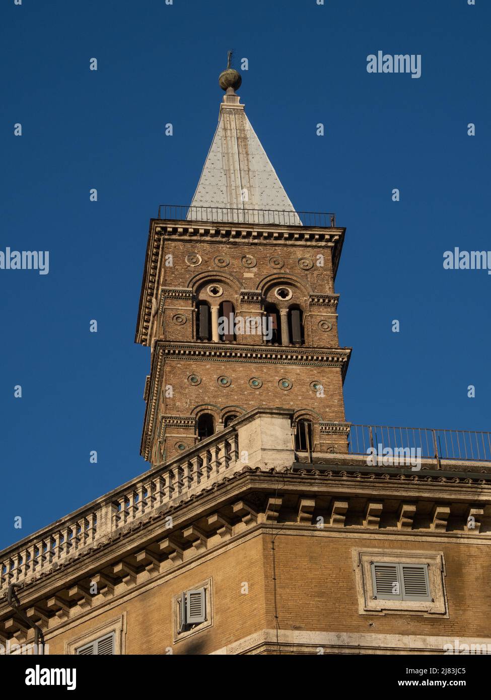 Bell tower rome hi-res stock photography and images - Alamy