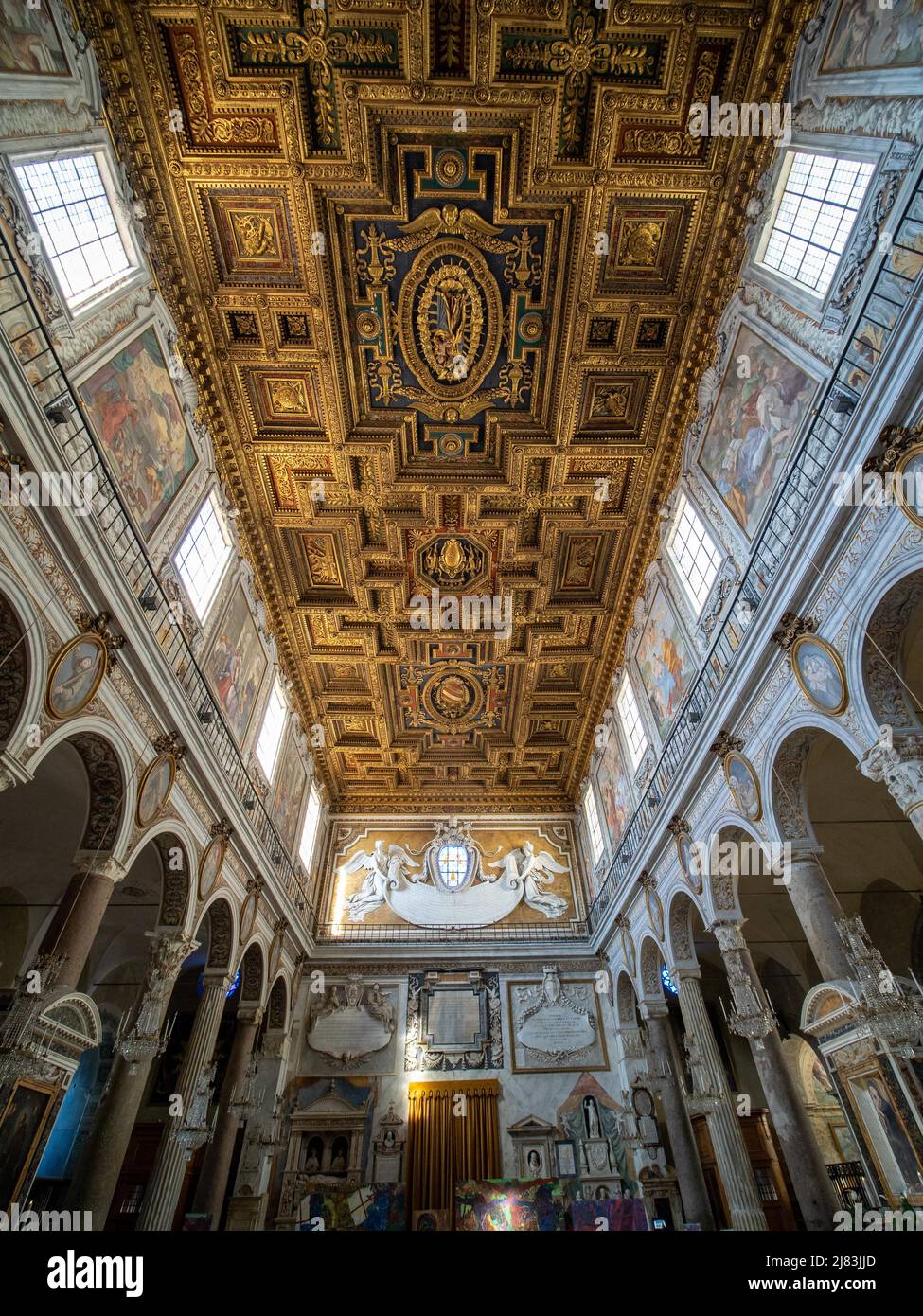 American church in rome hi-res stock photography and images - Alamy