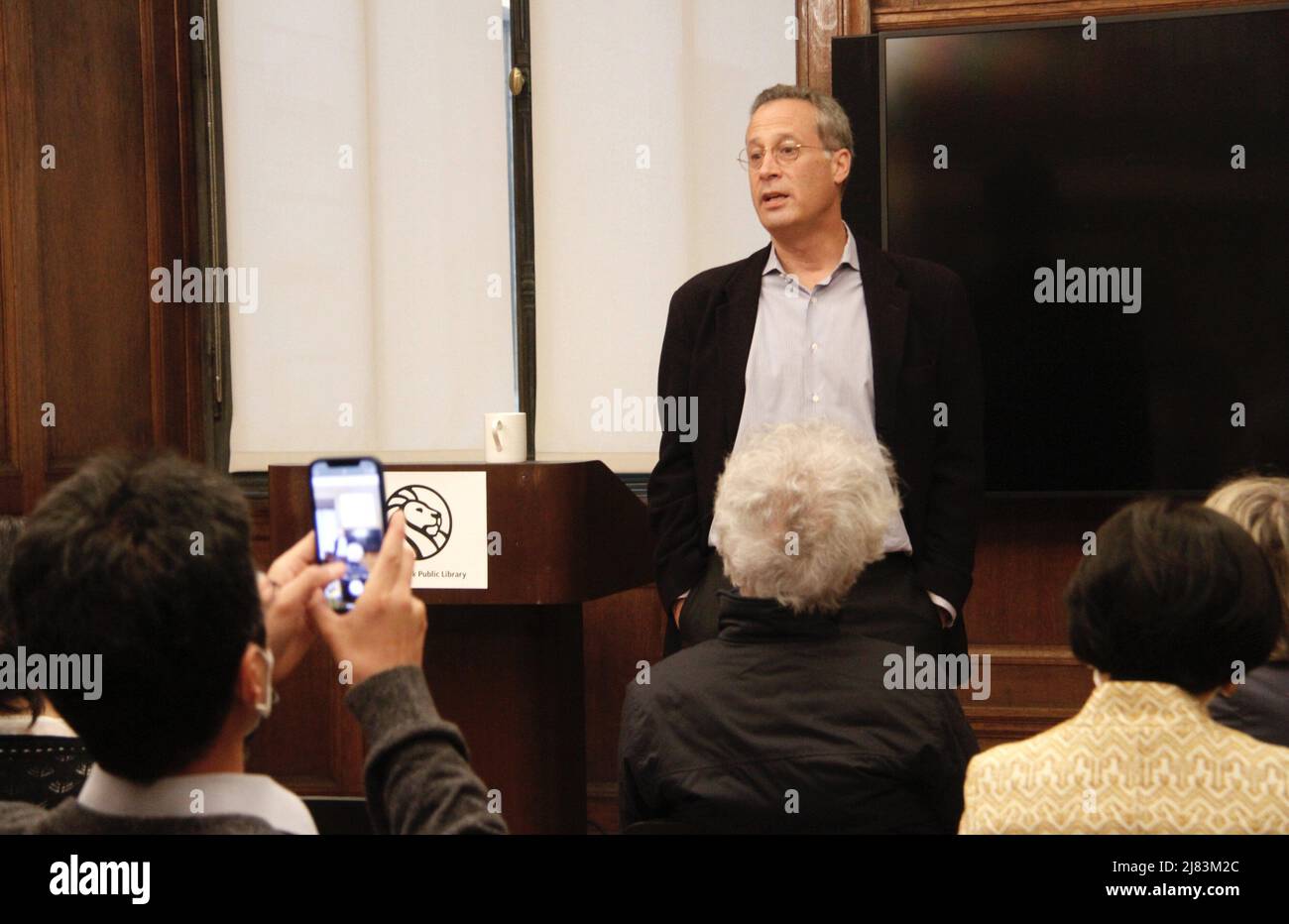 May 12, 2022, New York, USA: (NEW) Press Conference with New York Public Library President ...