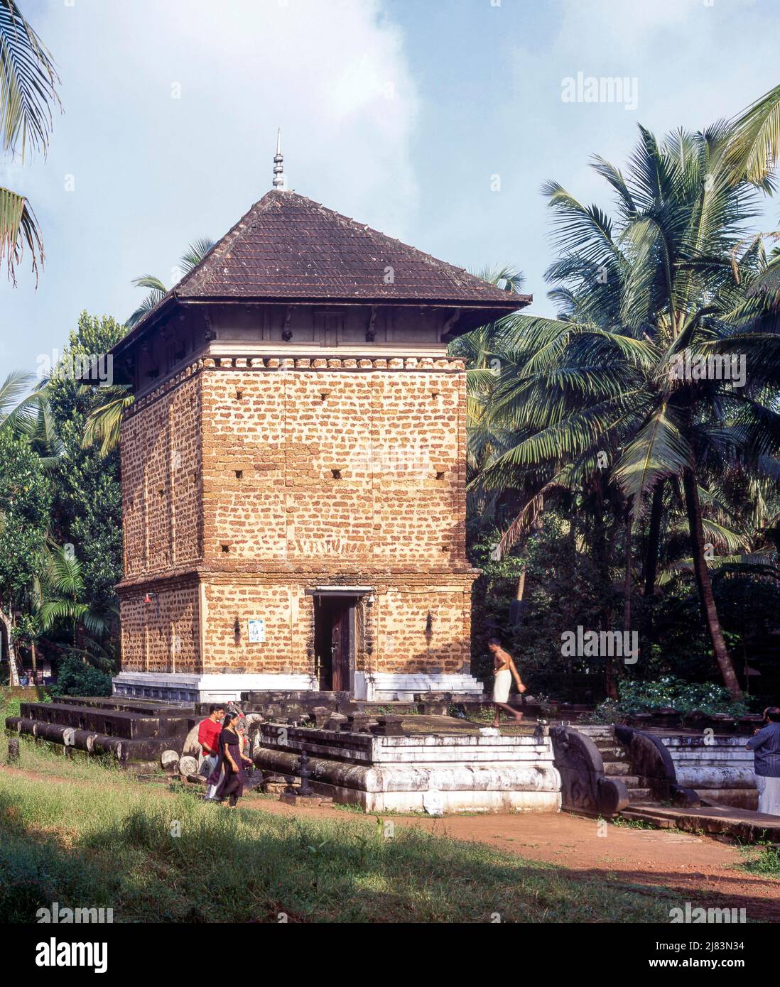 Keezhthali Mahadeva temple in Kodungallur, Kerala, India, Asia Stock ...