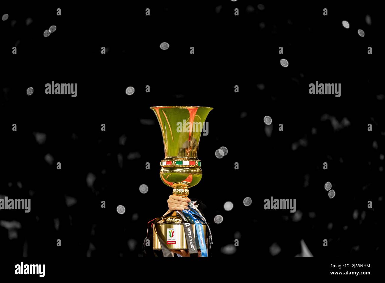 Roma coppa italia trophy hi-res stock photography and images - Alamy