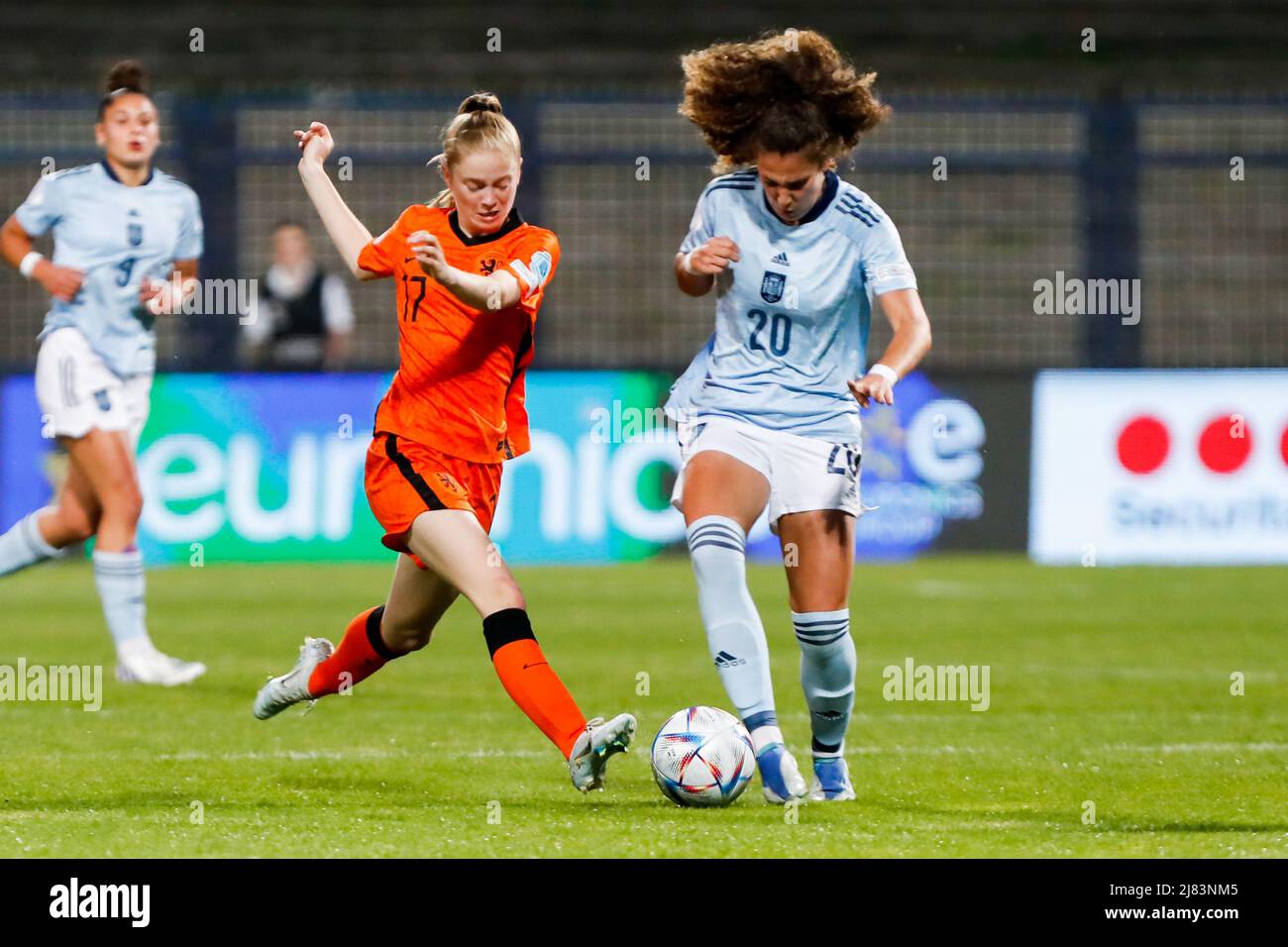 SARAJEVO, BOSNIA-HERZEGOVINA - MAY 12: Robine Lacroix of The ...