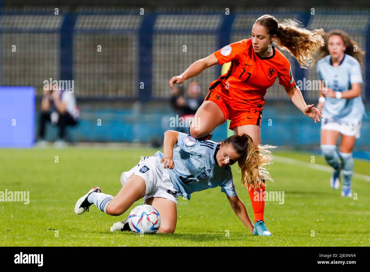 SARAJEVO, BOSNIA-HERZEGOVINA - MAY 12: Danique Tolhoek of The ...
