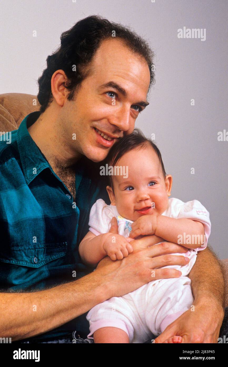 Dad and kids 1980's hi-res stock photography and images - Alamy