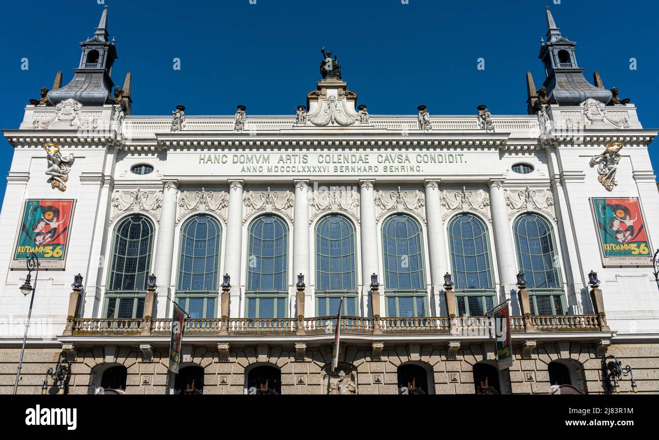 Theatre des Westens, Kantstrasse, Charlottenburg, Berlin, Germany Stock ...