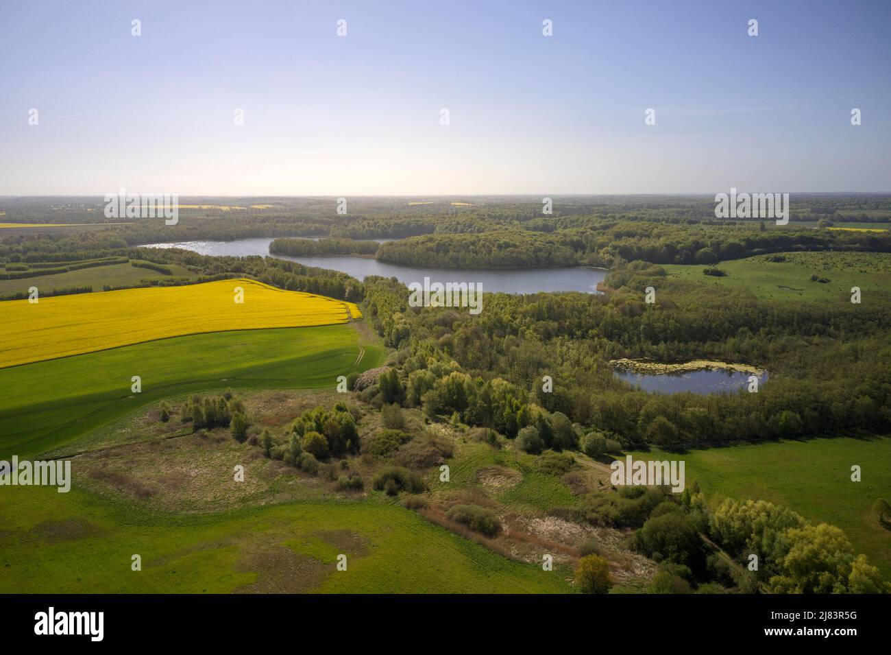 Several nature reserves and a biosphere reserve define the green belt ...