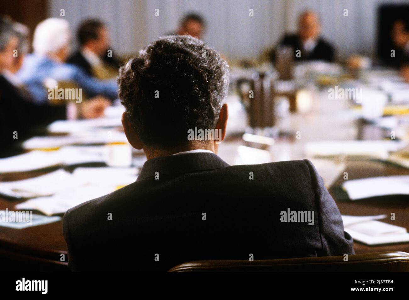 Old fashioned bank manager hi-res stock photography and images - Alamy