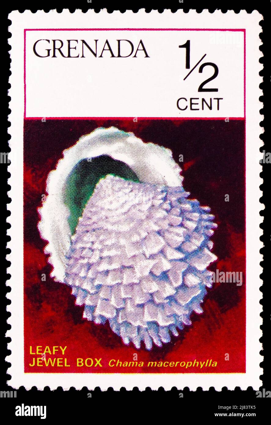 MOSCOW, RUSSIA - APRIL 10, 2022: Postage stamp printed in Grenada shows ...