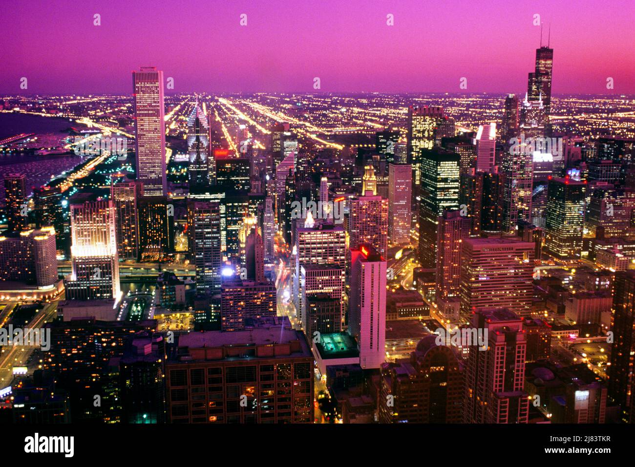 Aerial view 1990s hi-res stock photography and images - Alamy