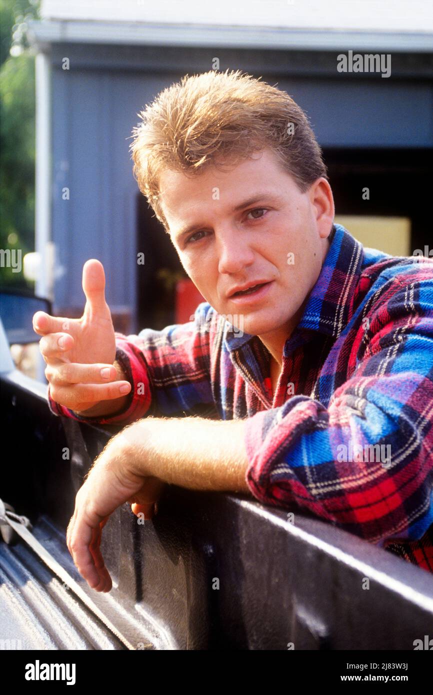 1990s young man looking camera hi-res stock photography and images - Alamy