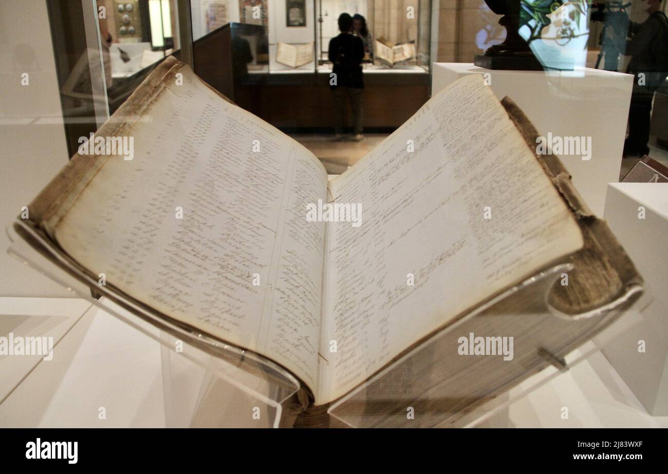 New York, USA: May 12, 2022, (NEW) Treasures of the New York Public ...