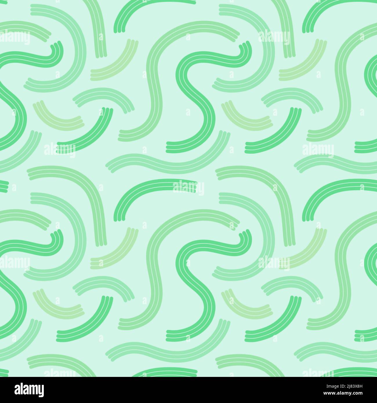 Abstract coloured seamless waves pattern for fabrics and textiles and ...