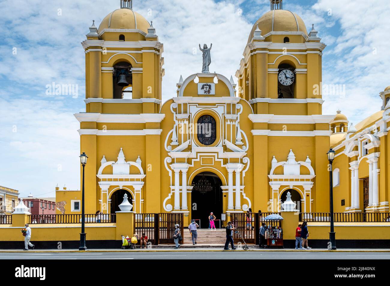 Trujillo Cathedral, Plaza De Armas, Trujillo, La Libertad Region, Peru ...