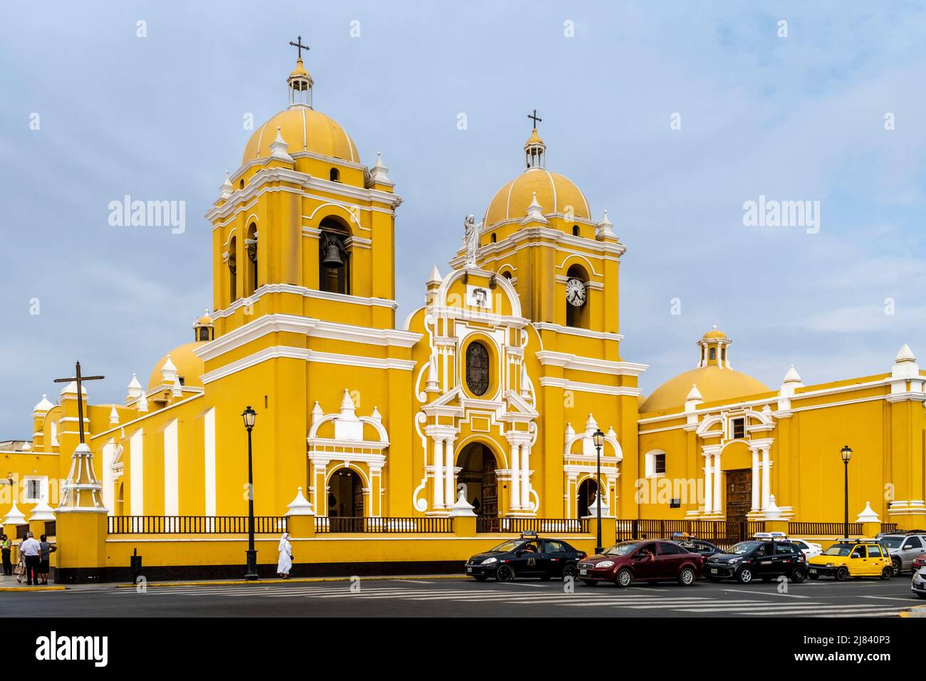 Trujillo Cathedral, Plaza De Armas, Trujillo, La Libertad Region, Peru ...