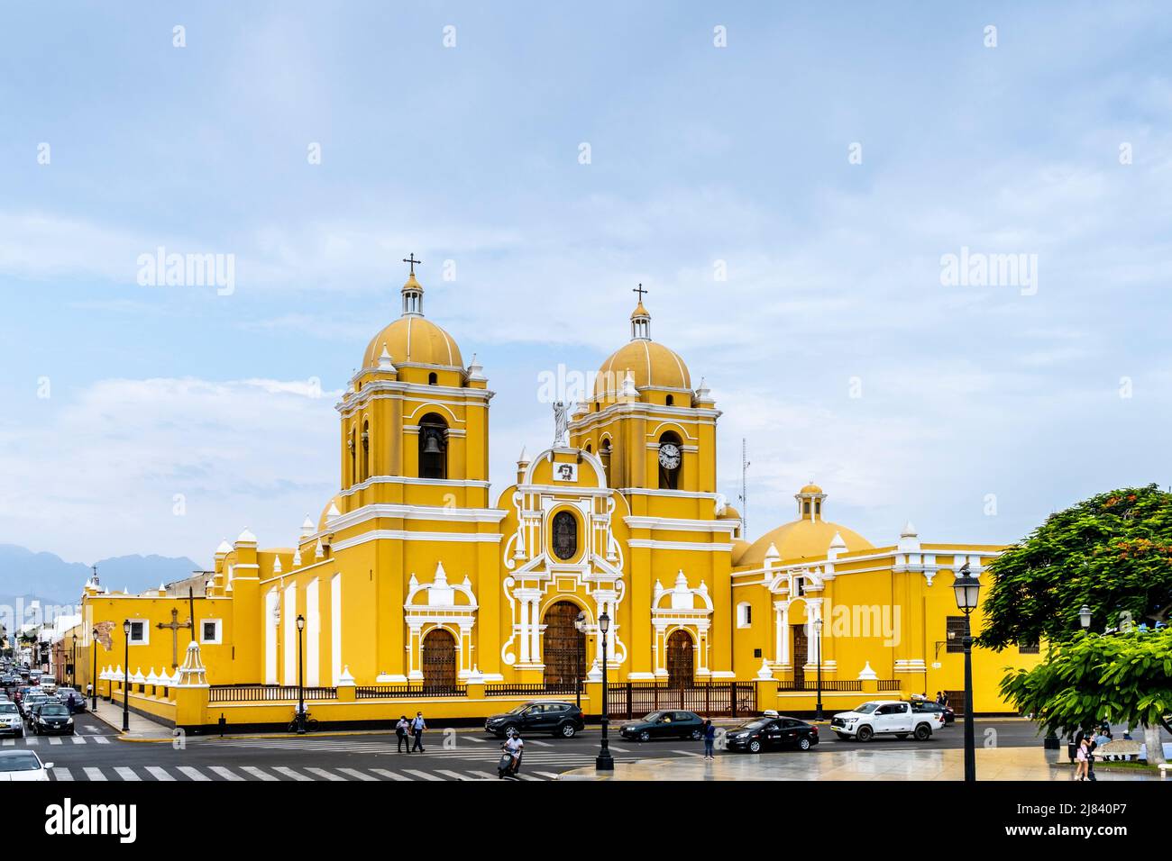 Trujillo Cathedral, Plaza De Armas, Trujillo, La Libertad Region, Peru ...