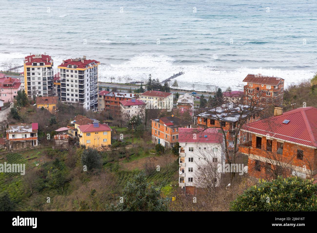Trabzon houses hi-res stock photography and images - Alamy