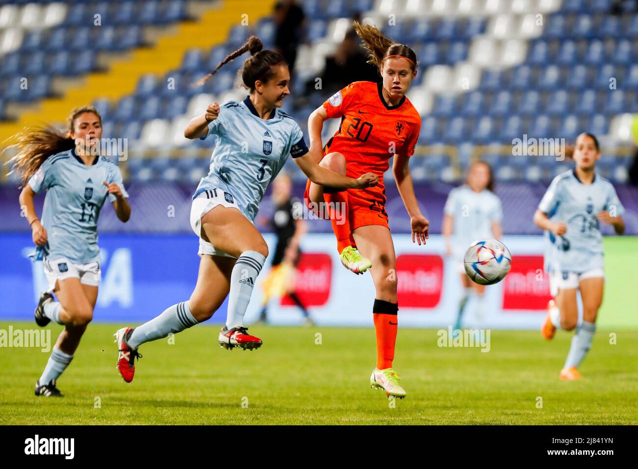 SARAJEVO, BOSNIA-HERZEGOVINA - MAY 12: Aniek Janssen of The Netherlands ...