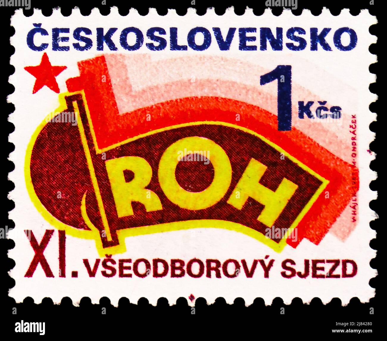 MOSCOW, RUSSIA - APRIL 10, 2022: Postage stamp printed in ...