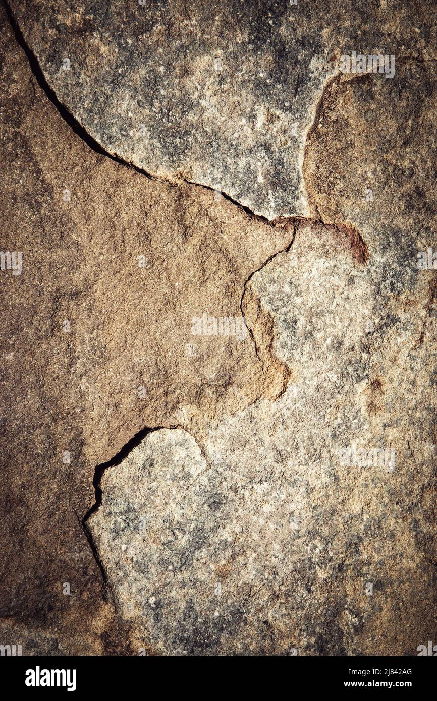 background or texture a minimalist detail of a broken rock Stock Photo ...