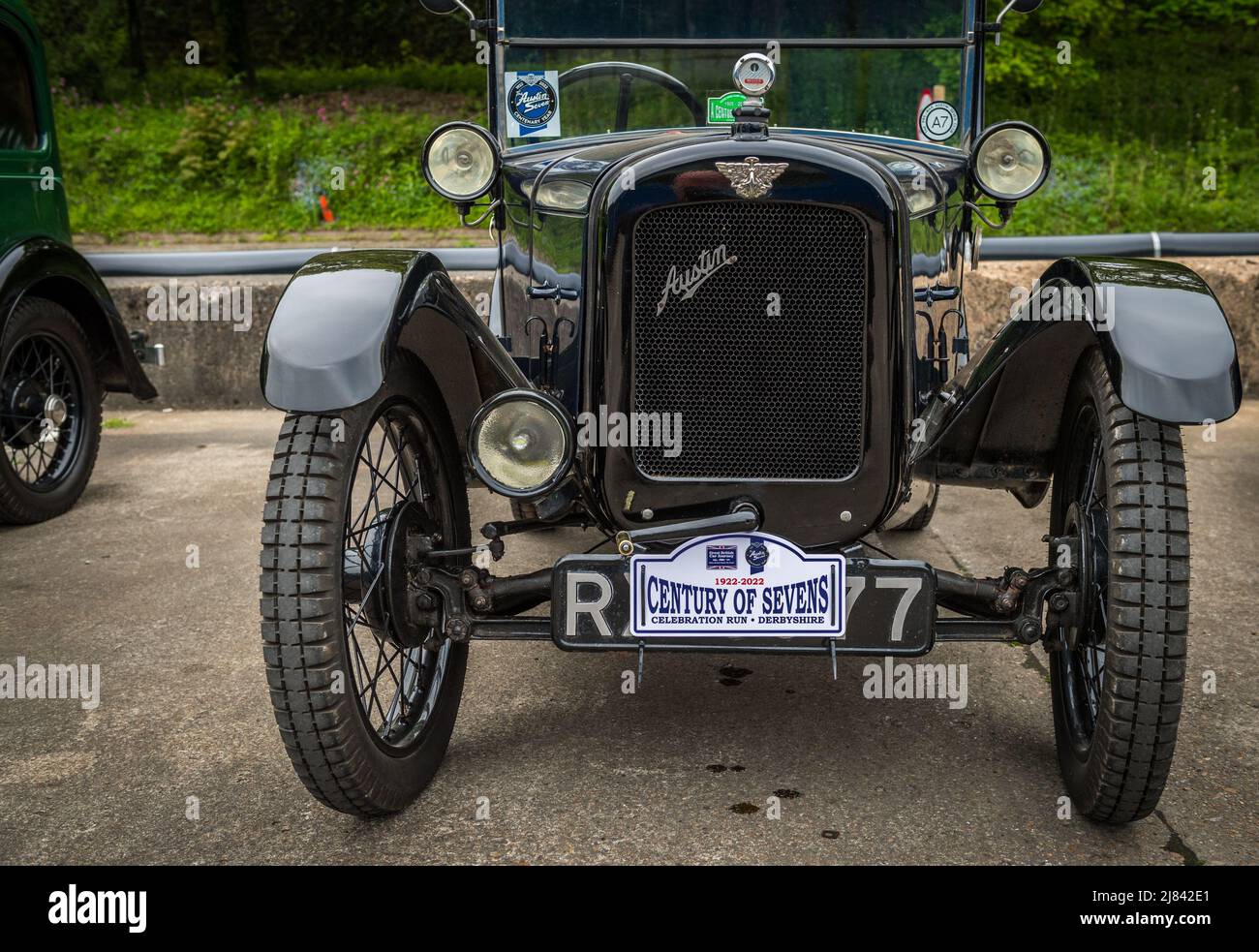 The Pre War Austin 7 car club members taking part in the ‘Century of ...
