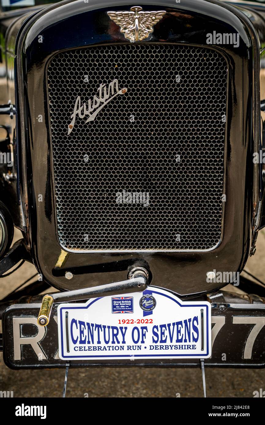 The Pre War Austin 7 car club members taking part in the ‘Century of ...