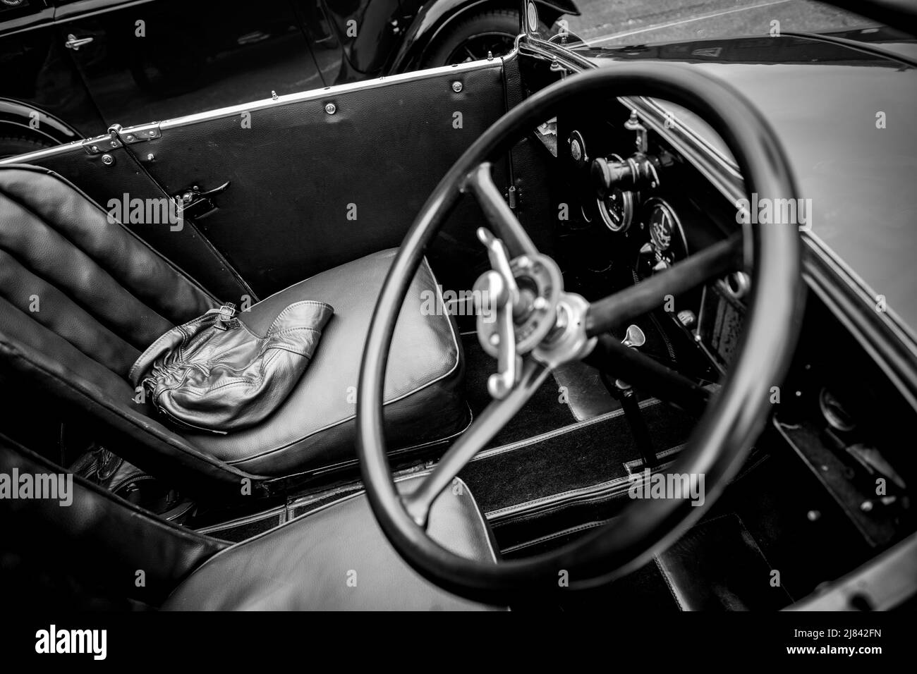 The Pre War Austin 7 car club members taking part in the ‘Century of ...