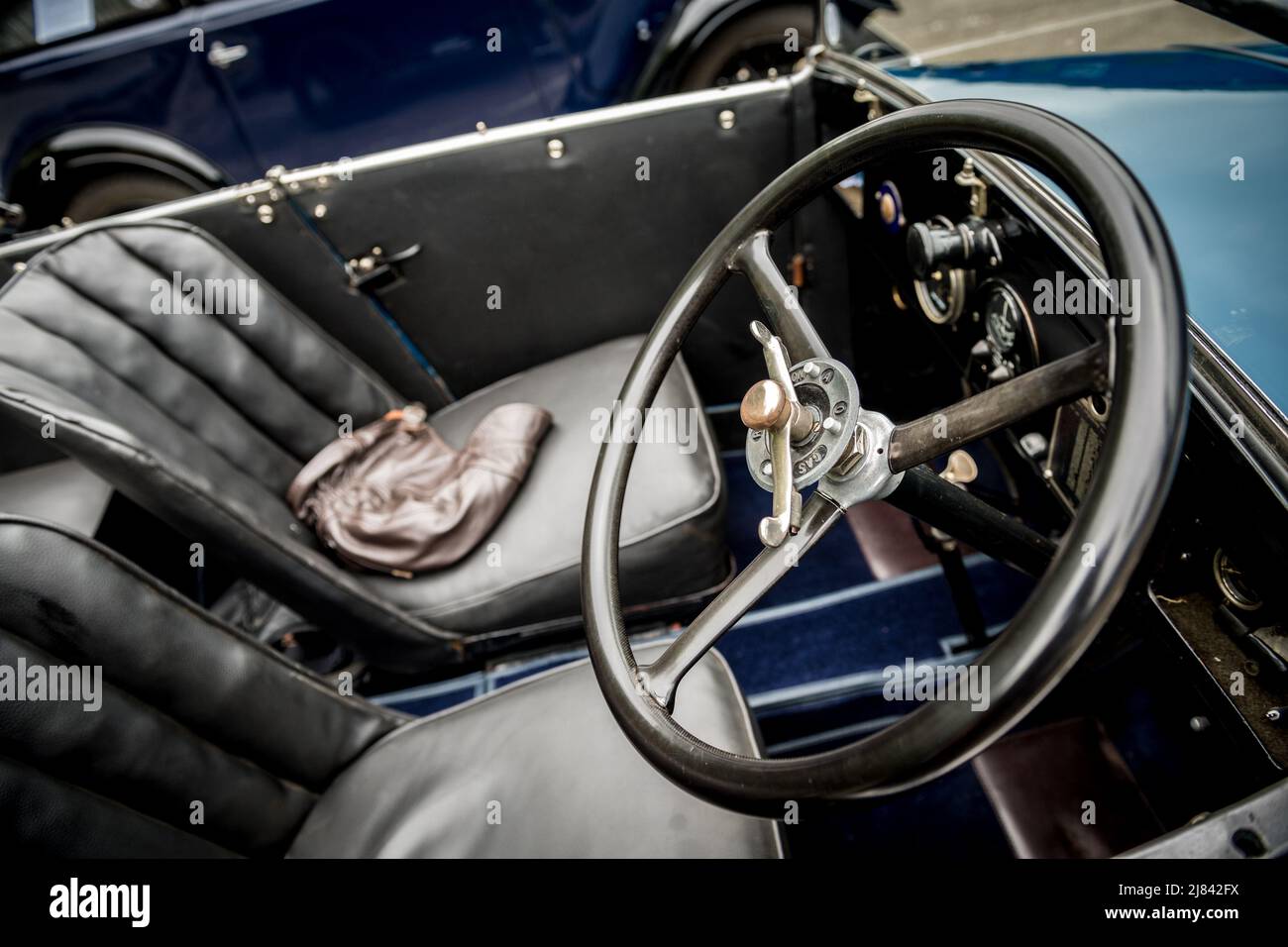 The Pre War Austin 7 car club members taking part in the ‘Century of ...