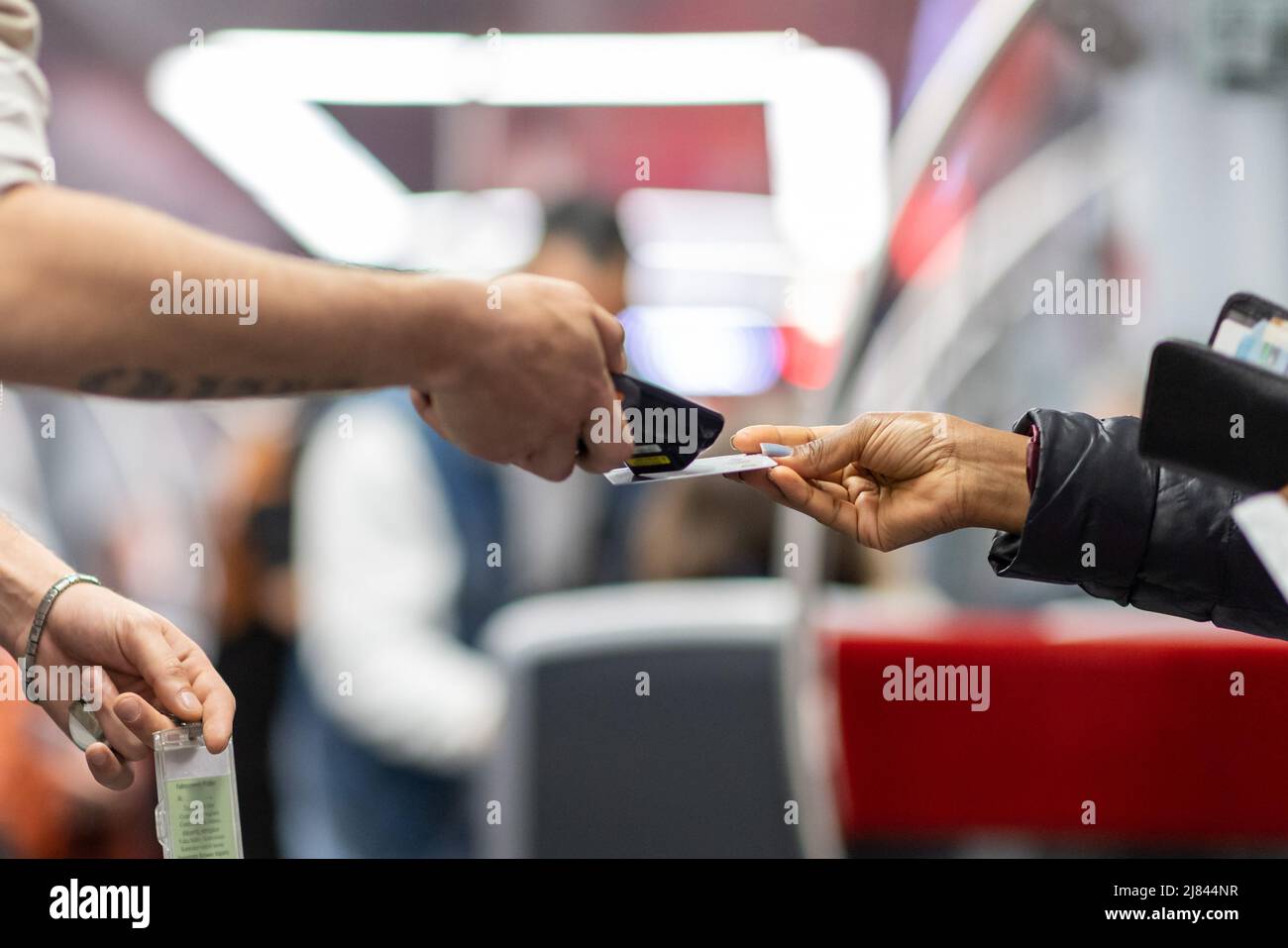 Ticket inspector hi-res stock photography and images - Alamy