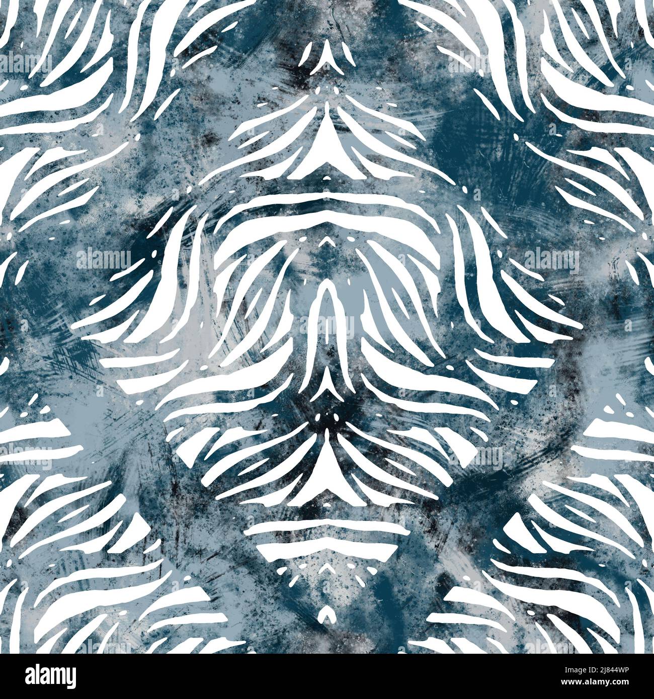 Seamless navy blue and white abstract grungy seamless surface pattern ...