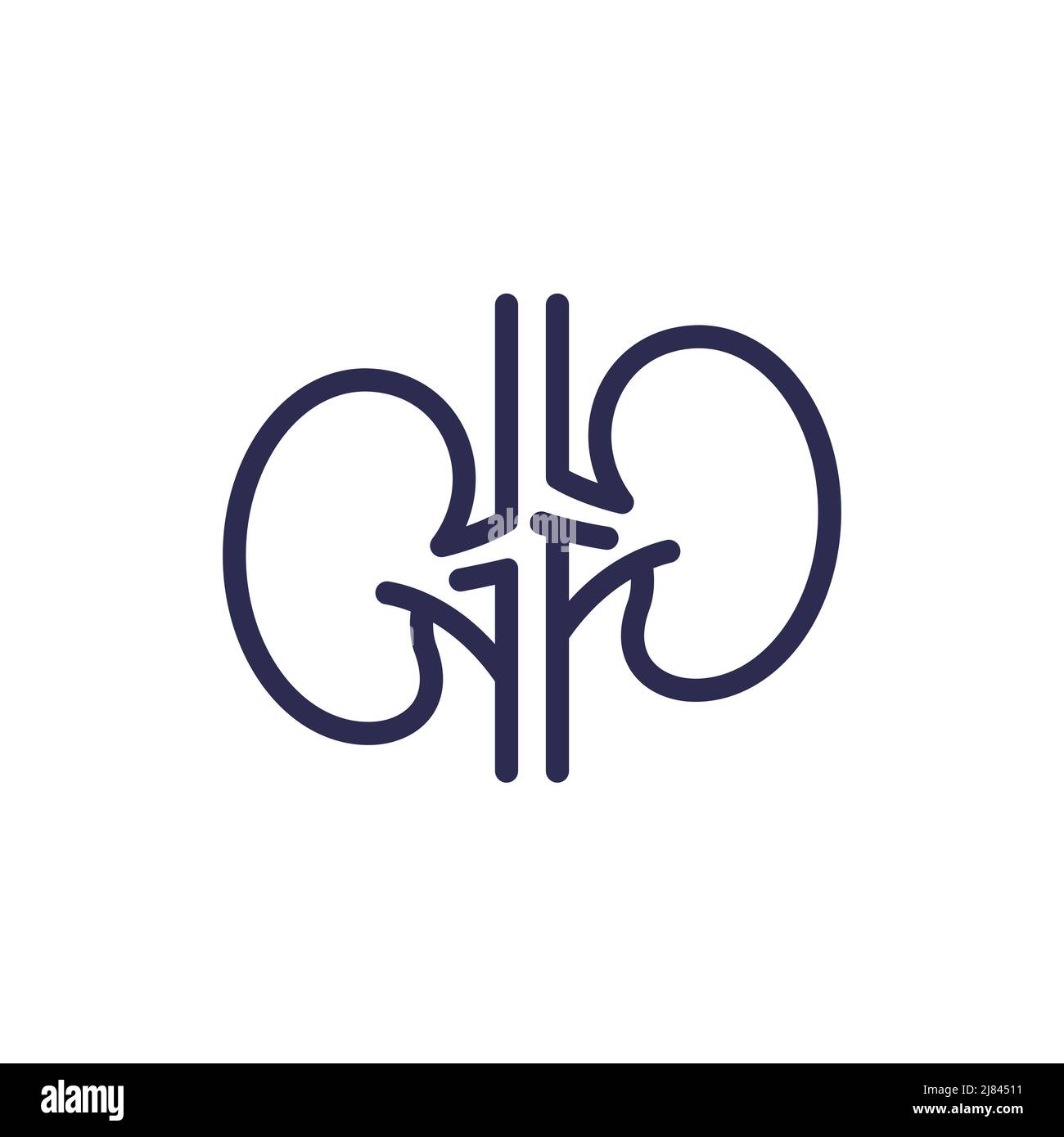 Nephrology icon hi-res stock photography and images - Alamy