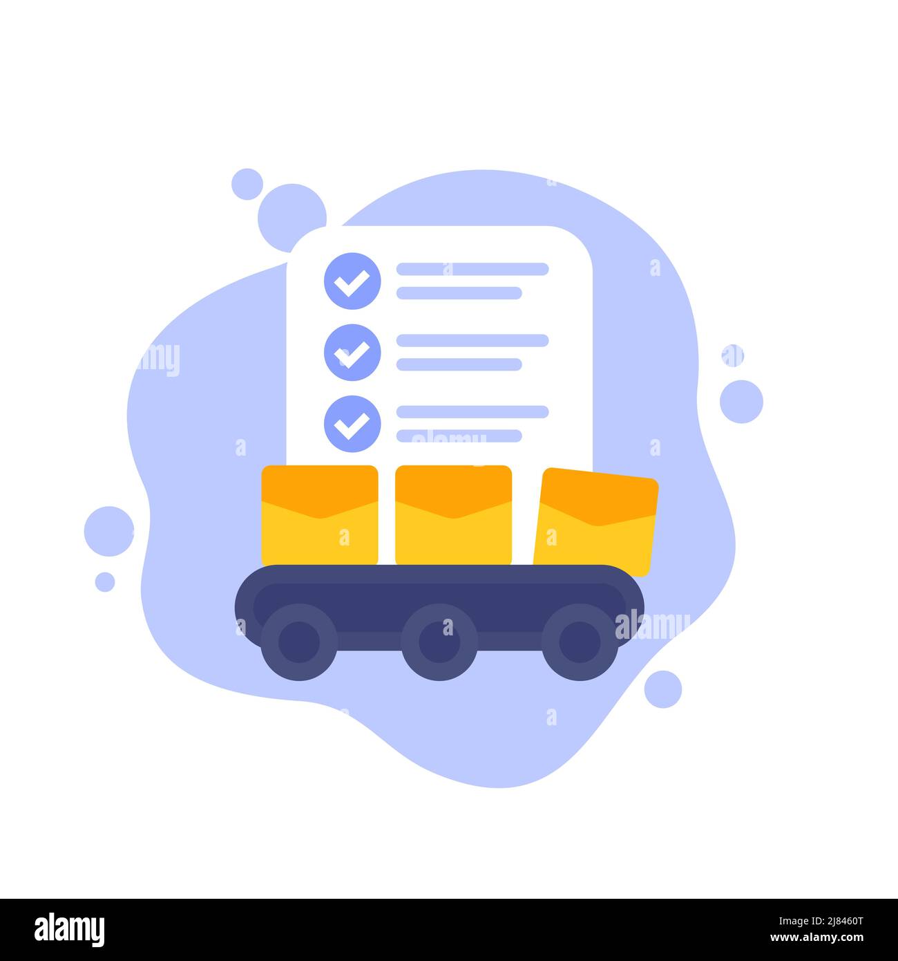 Quality control in factory Stock Vector Images - Alamy