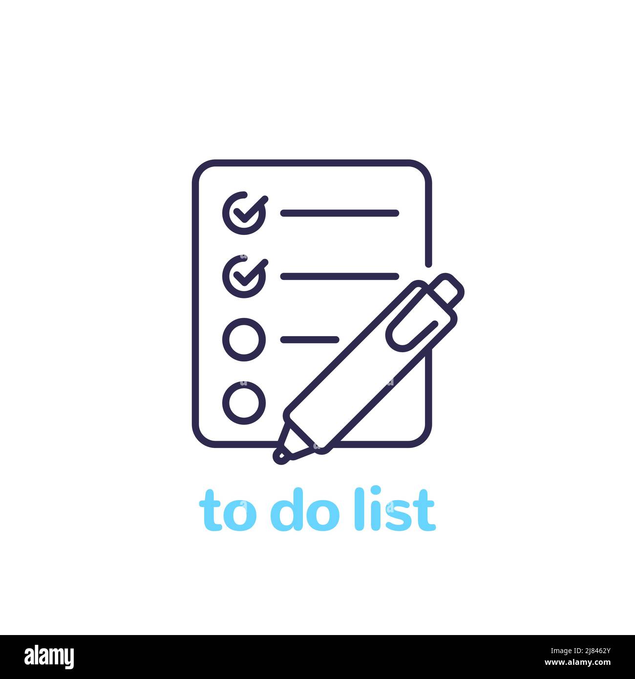 List done hi-res stock photography and images - Alamy