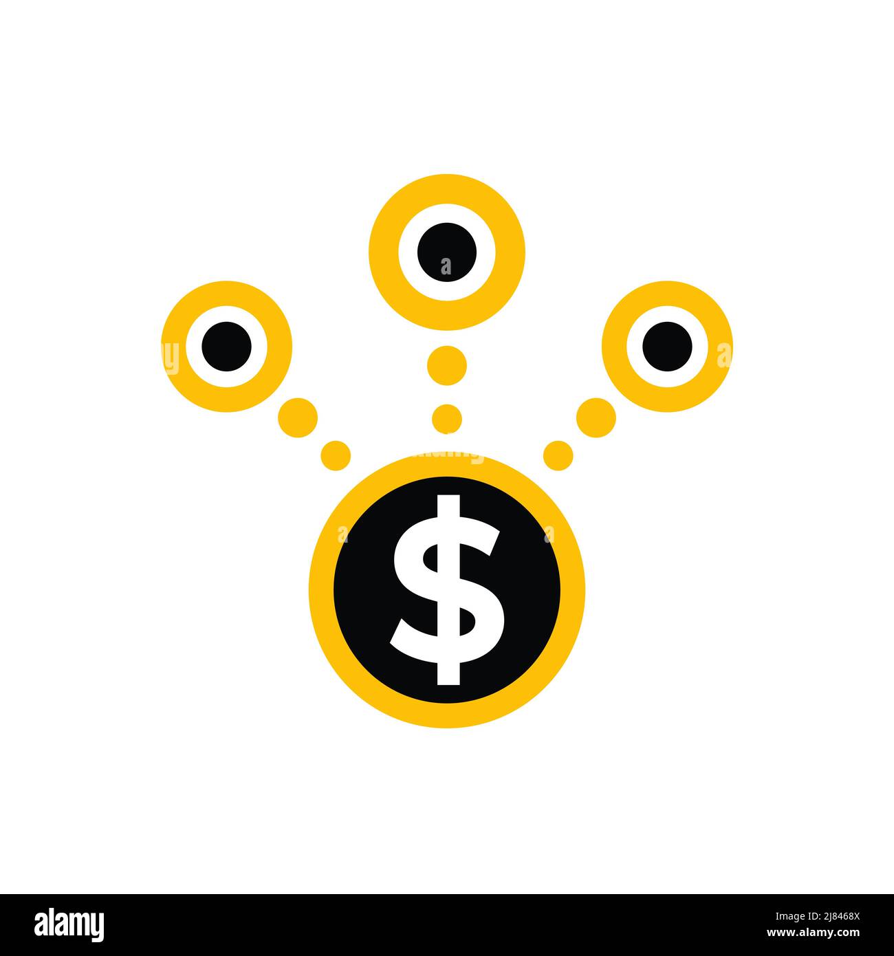 income streams icon on white Stock Vector Image & Art - Alamy