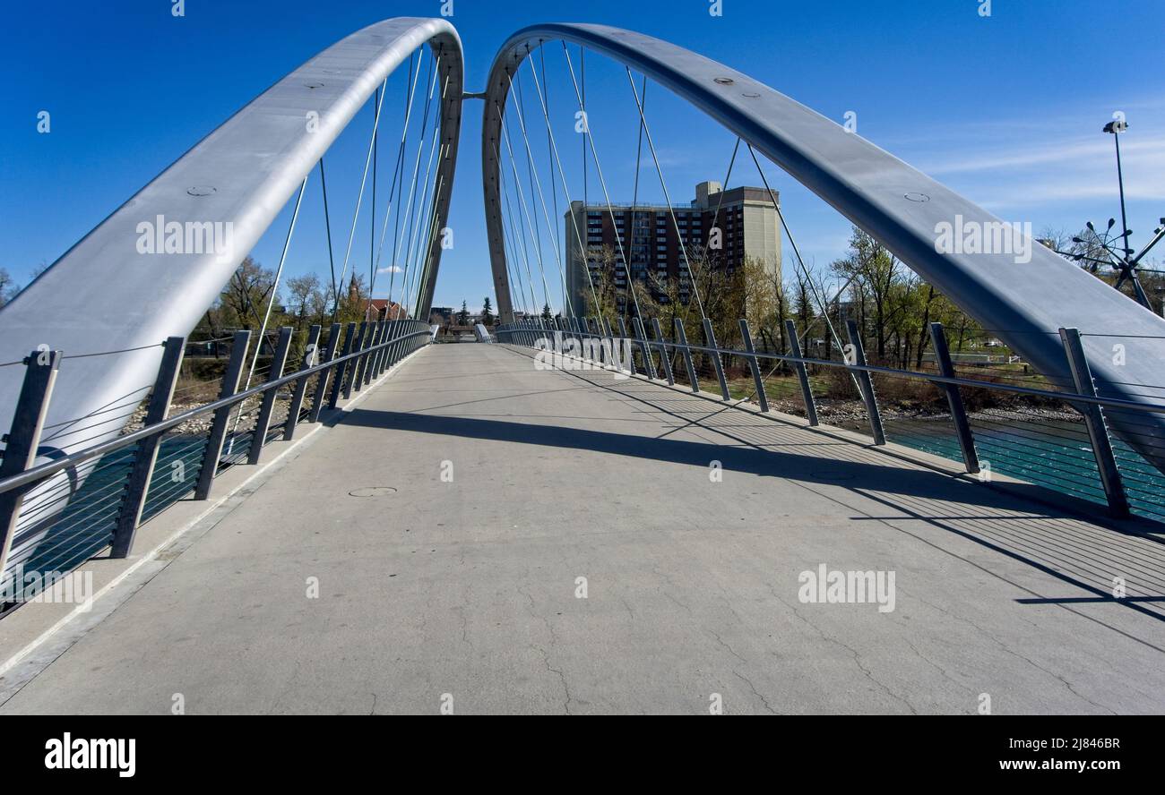 George C. King Bridge downtown Calgary Alberta Stock Photo - Alamy