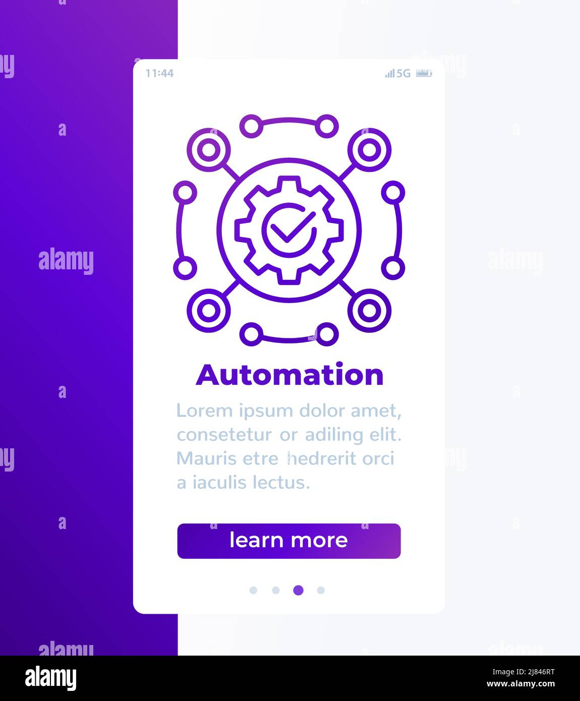 Automate banner hi-res stock photography and images - Alamy