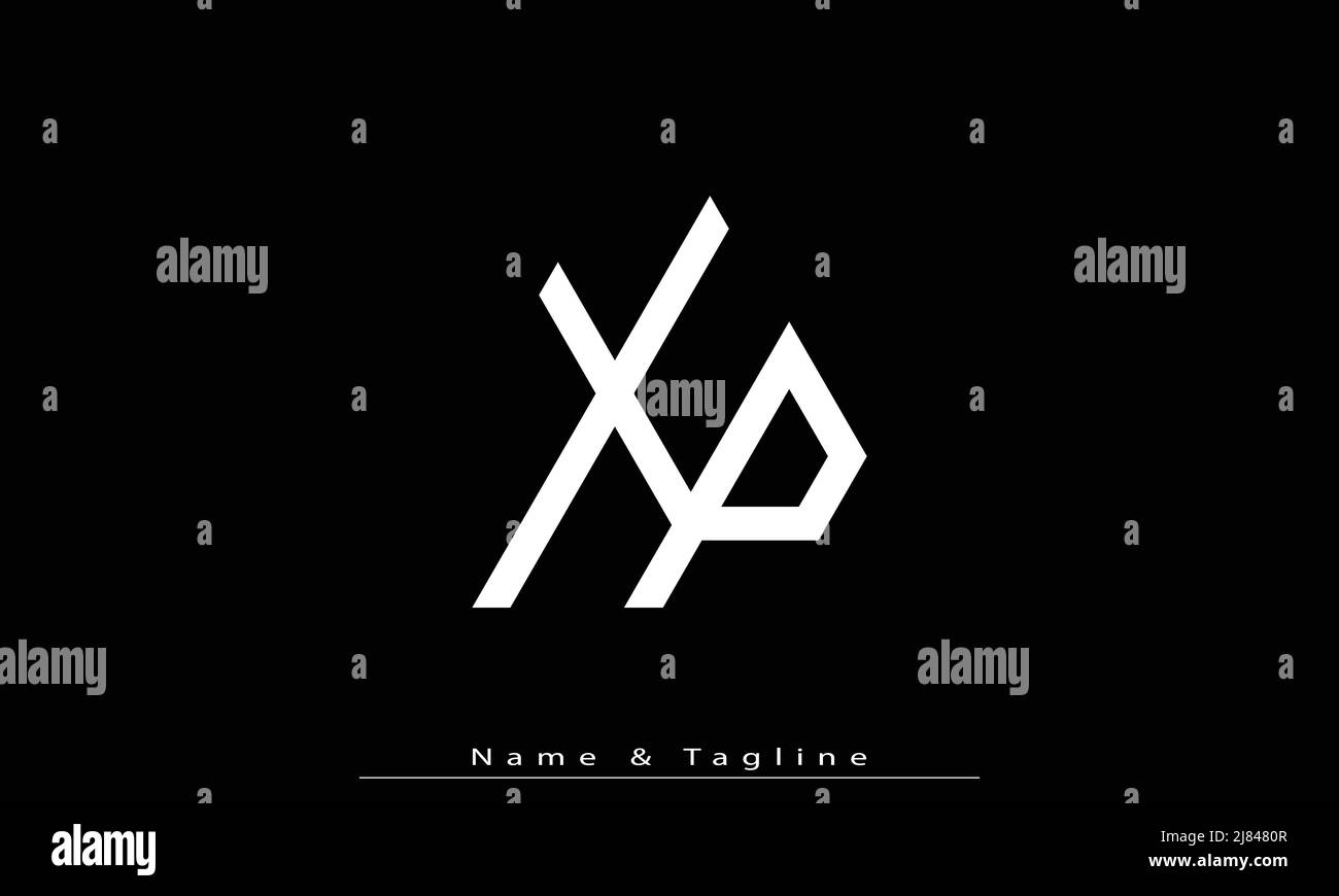 Letter xp logo hi-res stock photography and images - Alamy
