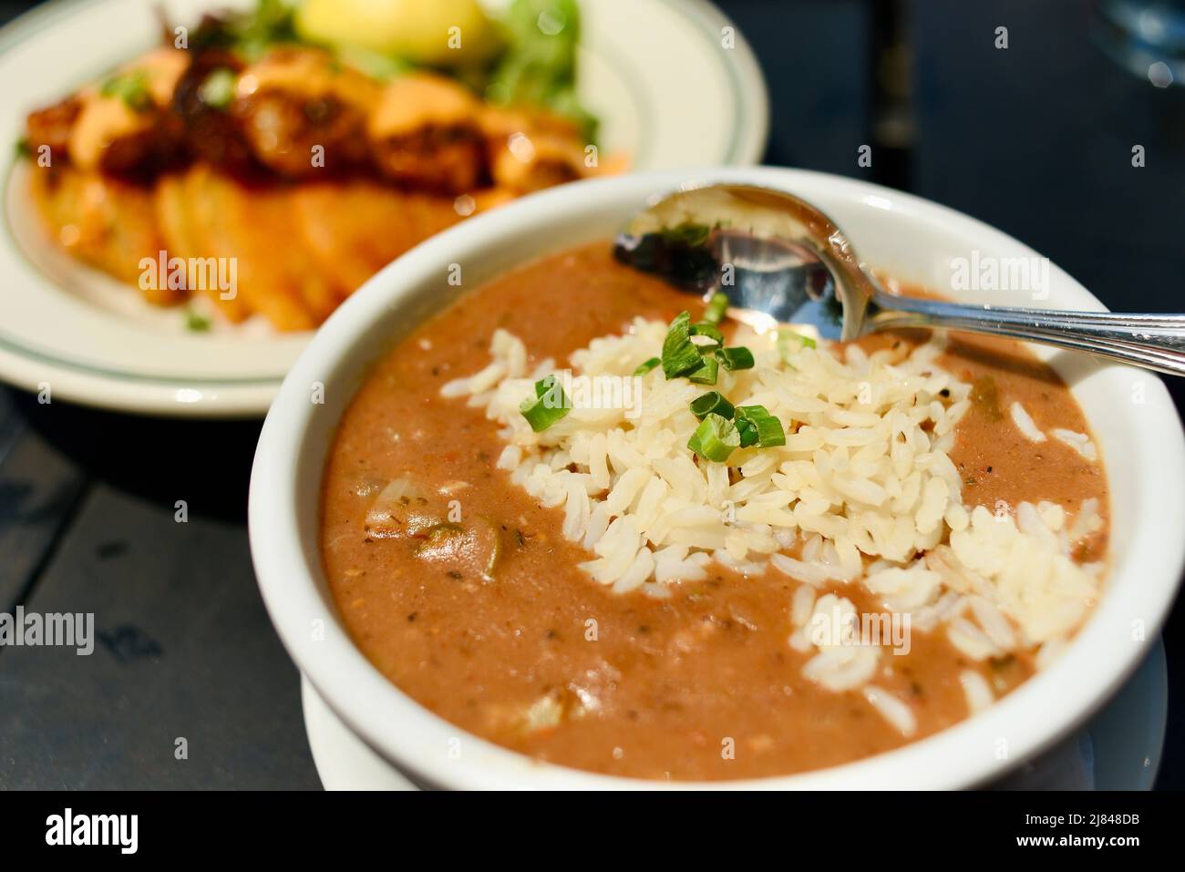 Gumbo bar hi-res stock photography and images - Alamy