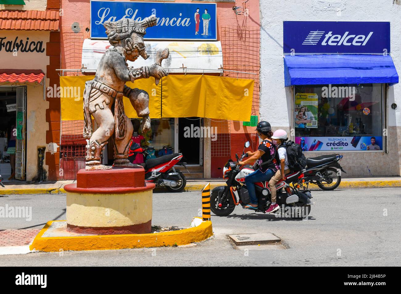 Daily life, Ticul, Yucatan, Mexico Stock Photo - Alamy