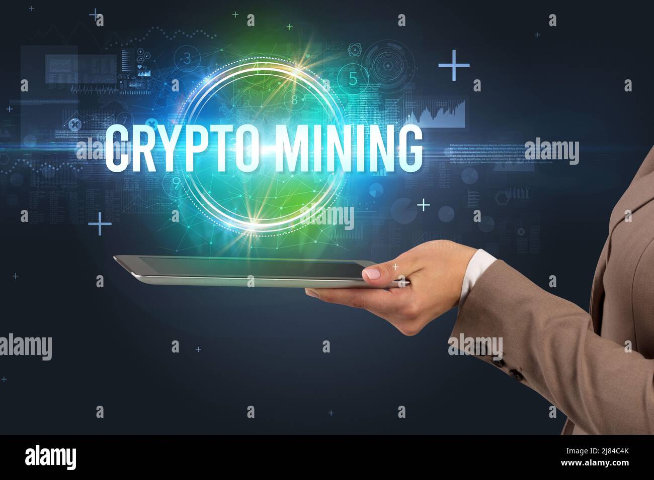 Close-up of a touchscreen, new tech concept Stock Photo - Alamy